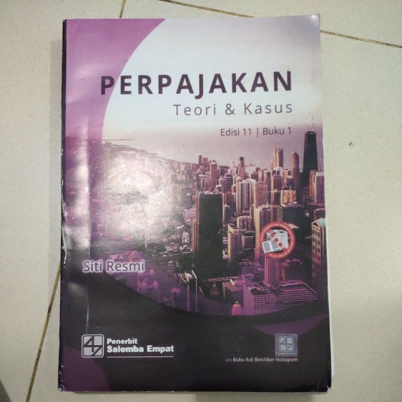 Jual preloved perpajakan teori dan kasus edisi 11 buku 1 Siti resmi | Shopee Indonesia