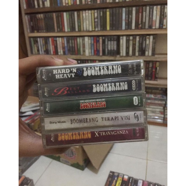 Jual [PAKET] Kaset Pita Boomerang (5 album) | Shopee Indonesia