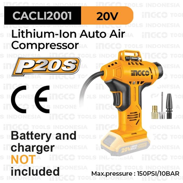 Jual Mini Compressor INGCO CACLI2001 Mini Air Compressor Auto INGCO ...