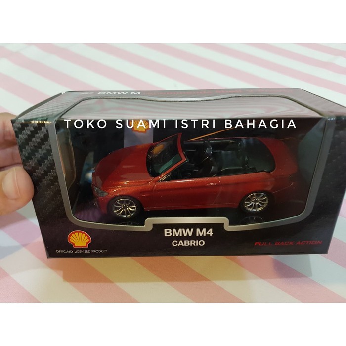 Jual Shell Bmw M4 Cabrio Diecast Mobil Limited Edition Mainan Hadiah ...