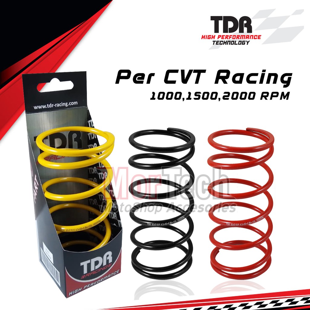 Jual TDR Per CVT Racing Beat Karbu CW Beat FI 110 Vario Fi Vario 110 ...