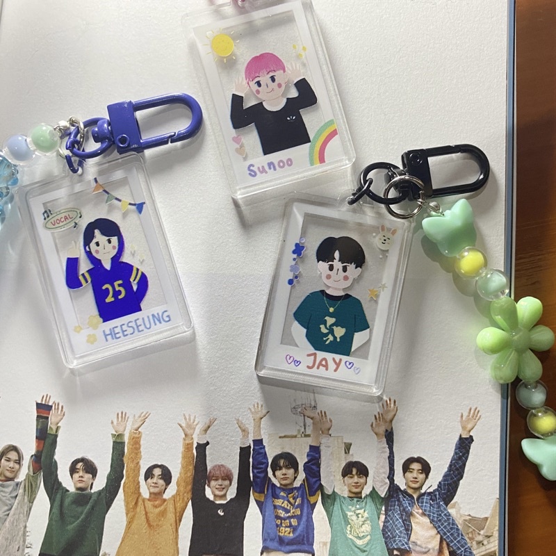 Jual enhypen keychain / gantungan kunci enhypen - jungwon heeseung jay ...