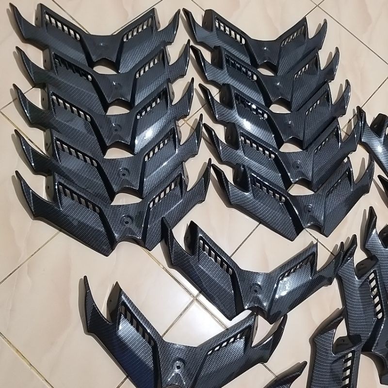 Jual winglet universal ninja 250 fi ninja 250 karbu cbr150r cbr250rr ...