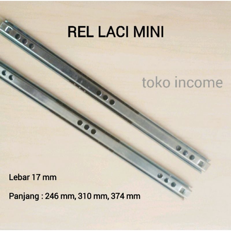 Jual Rel Laci Mini Single Track / Rel Keyboard Panjang 246 mm | Shopee ...
