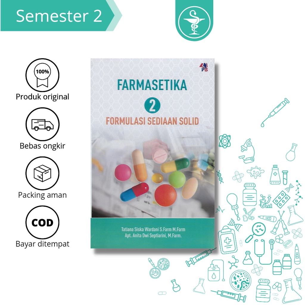Jual Buku Farmasi | Farmasetika 2, Formulasi Sediaan Solid | Shopee Indonesia