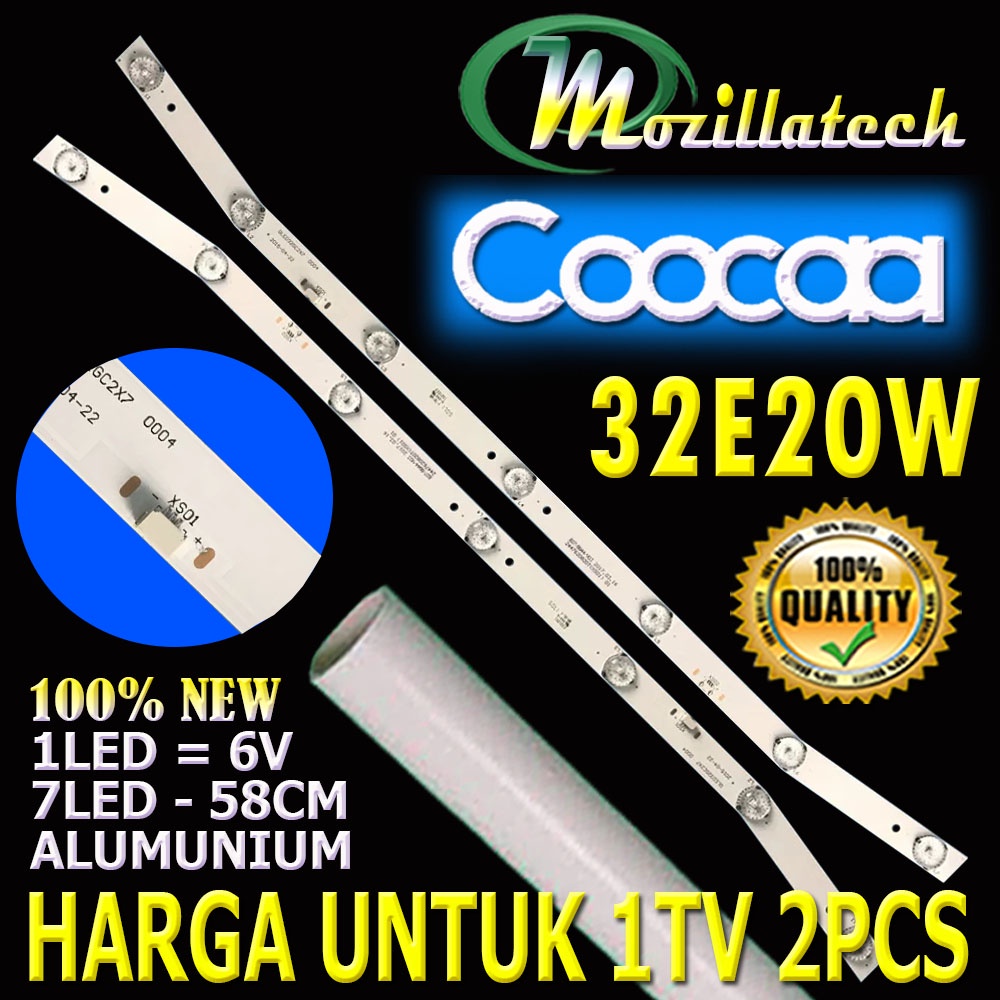 Jual LED BACKLIGHT TV COOCAA 32 INCH 7 K LED BACKLIGHT TV COOCAA 32 INCH 7 KANCING | Shopee ...