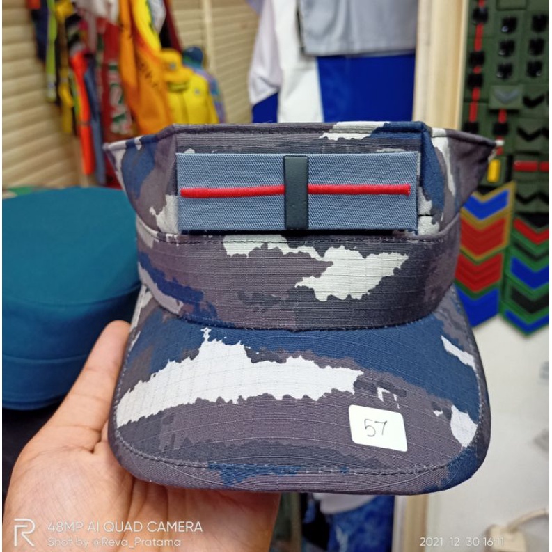 Jual Topi Okinawa layar kri semi ceper + pangkat letda | Shopee Indonesia