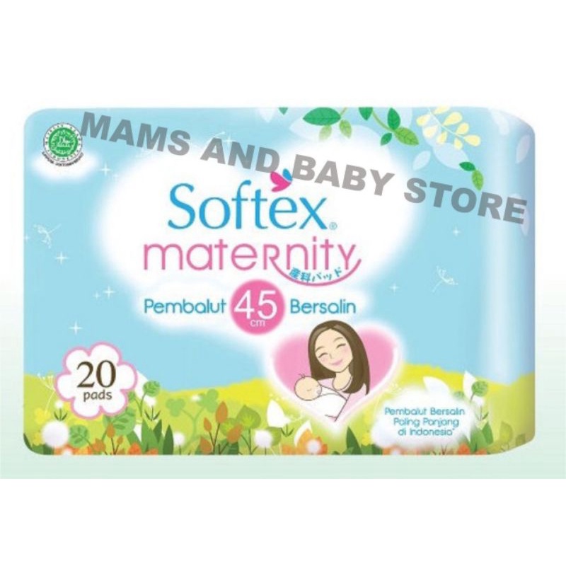 Jual Softex Maternity 45cm isi 20 pads / Pembalut Ibu Bersalin isi 20 ...