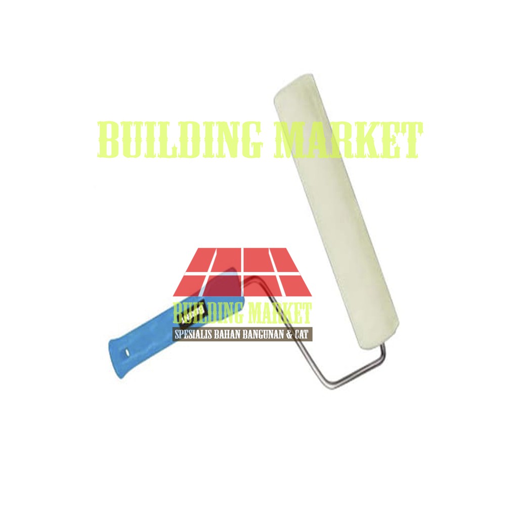 Jual ROLLER CAT KUAS ROLL CAT TEMBOK ROL CAT BULU DOMBA NEVO 9 INCH ...