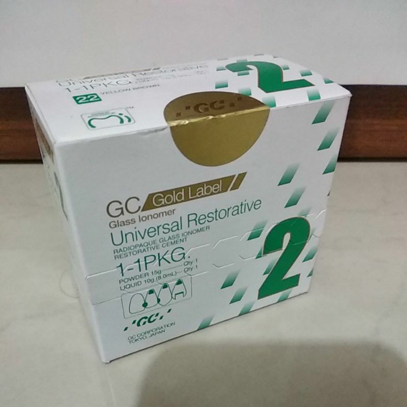 Jual Dental Fuji 2 GC Gold Label Glass ionomer Universal Restorative Expired 2027 | Shopee Indonesia