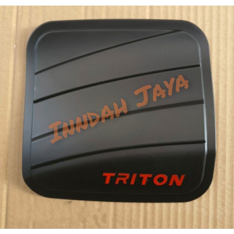 Jual Tank Cover / Tutup Tangki Triton 2019-2023 Hitam Doff | Shopee ...