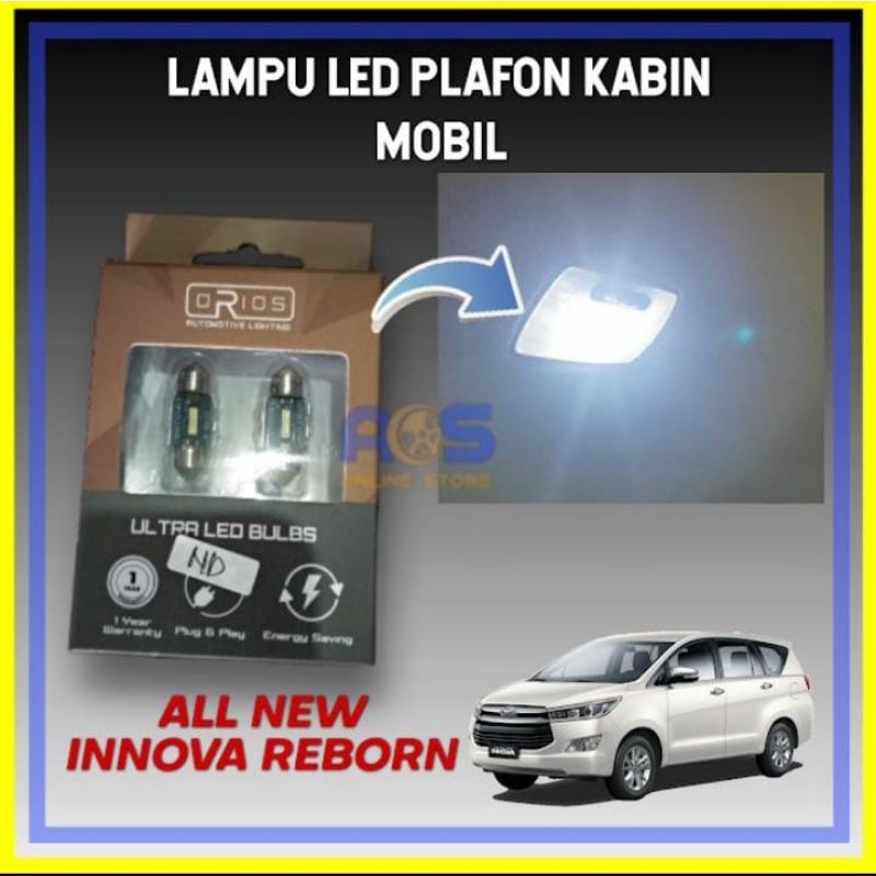 Jual LAMPU LED PLAFON KABIN MOBIL ALL NEW INNOVA REBORN 2016- | Shopee ...