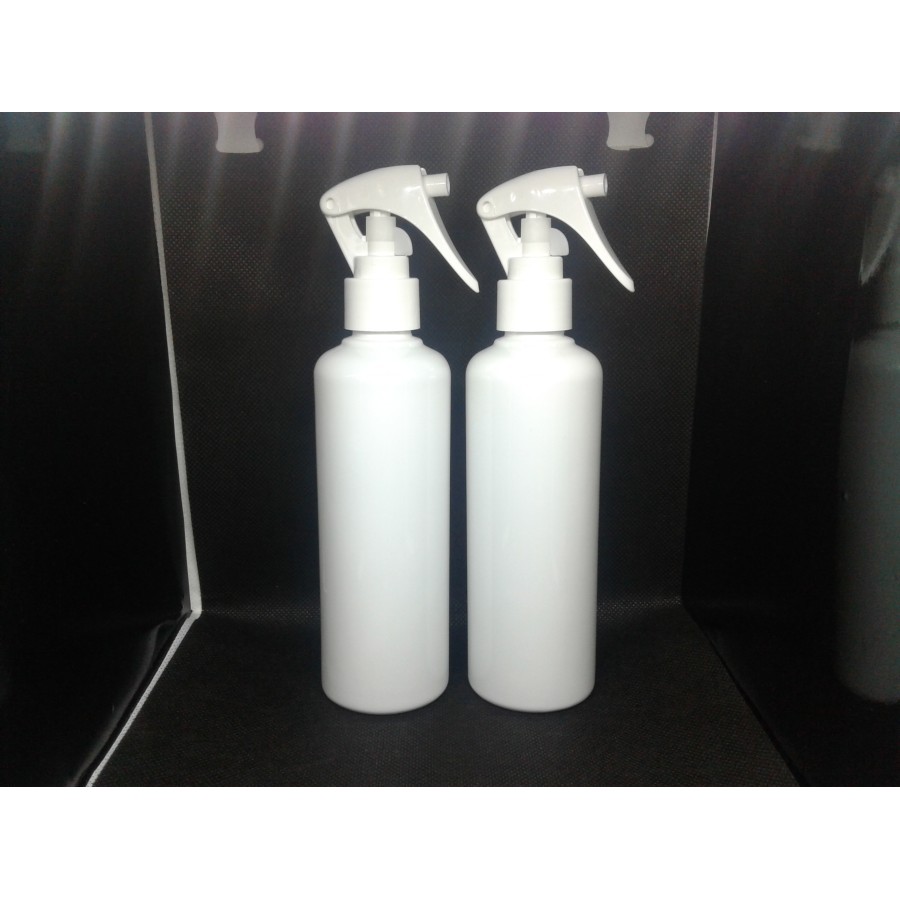Jual Botol pet 250ml putih spray trigger putih | Shopee Indonesia