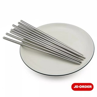 Jual Sumpit Stainless Steel Sumpit Makan Stainless | Shopee Indonesia