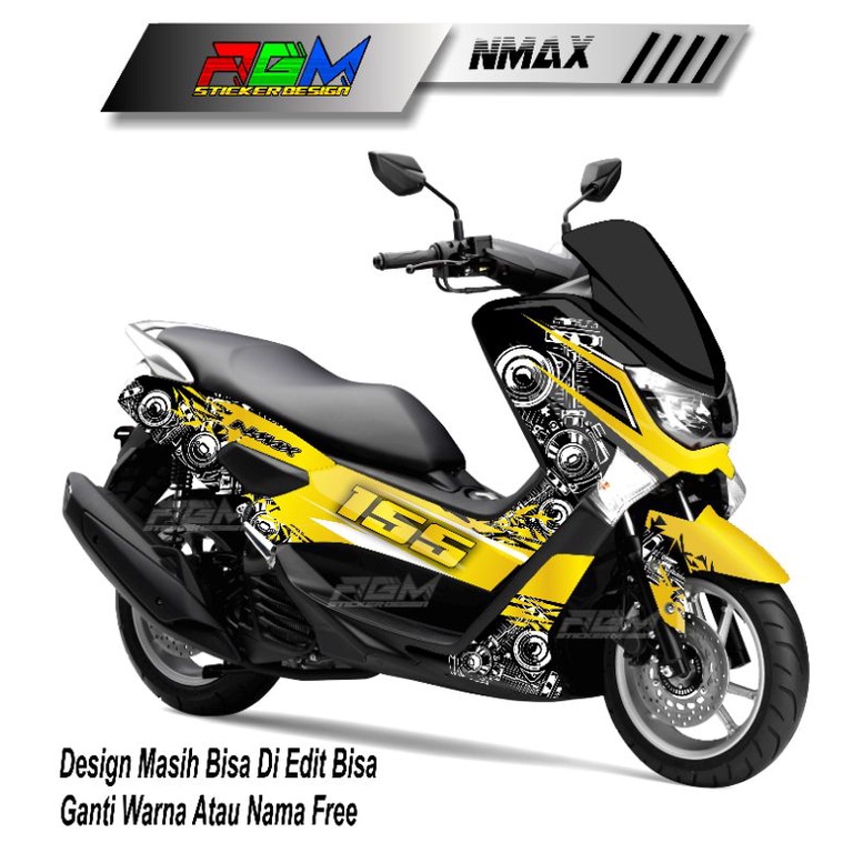 Jual Sticker Decal Nmax Full Body Grafis AGM 002 | Shopee Indonesia
