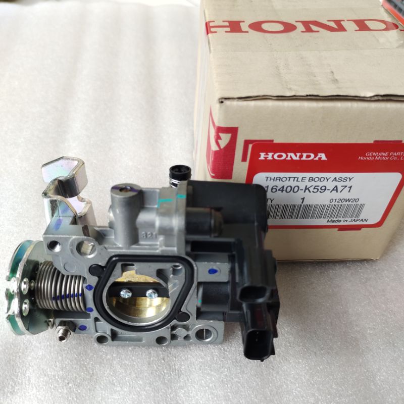 Jual 16400-K59-A71 THROTTLE BODY ASSY Trhootle body Vario150 ESP LED NEW original | Shopee Indonesia