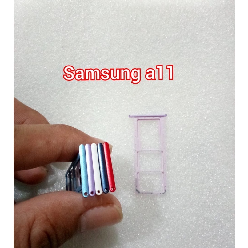 Jual simtray sim tray samsung a11 a115 a115f tempat dudukan sim card ...