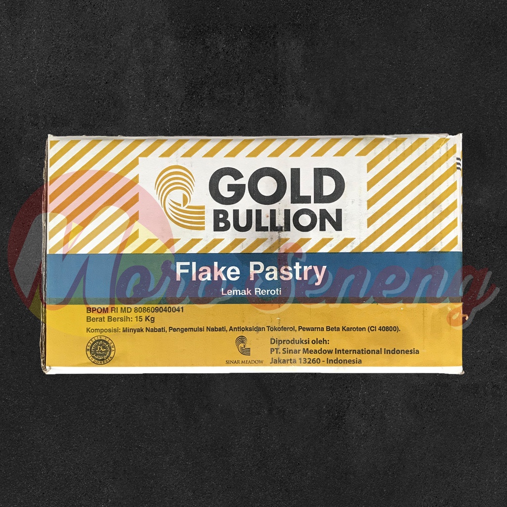 Jual Flake Pastry Gold Bullion 1 dus 15 kg / Korsvet / Corsvet / Puff ...