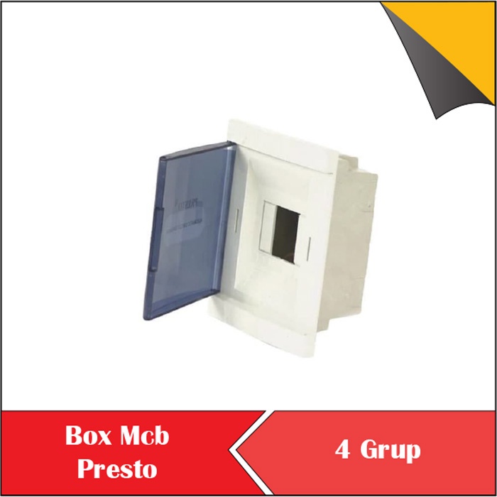 Jual KOTAK BOX MCB 4 Grup PRESTO HELES Kotak Inbow Tanam FUSE BOX ...