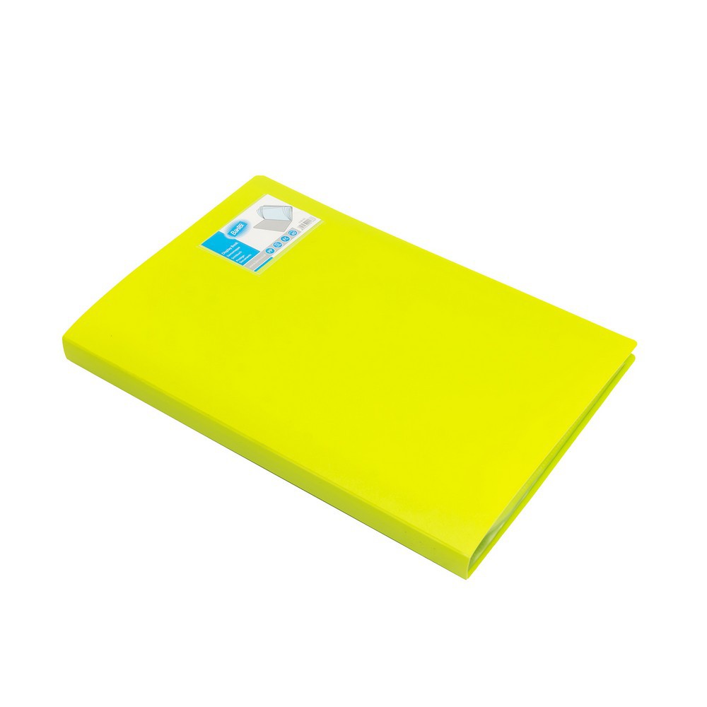 Jual Bantex Display Book 40 Pockets Folio Lime 3185 65 | Shopee Indonesia