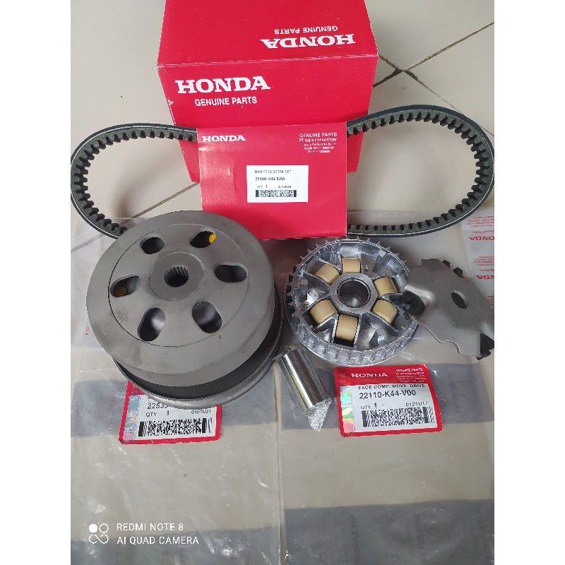 Jual FULL SET CVT HONDA BEAT POP/BEAT FI ESP/STARTER HALUS | Shopee ...