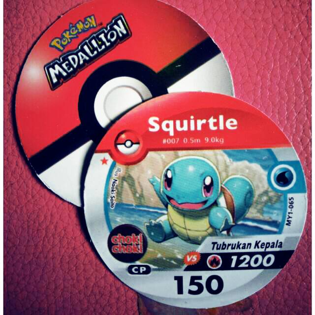 Jual Squirtle- Medallion Pokémon Card (kartu pokemon medalion) | Shopee ...