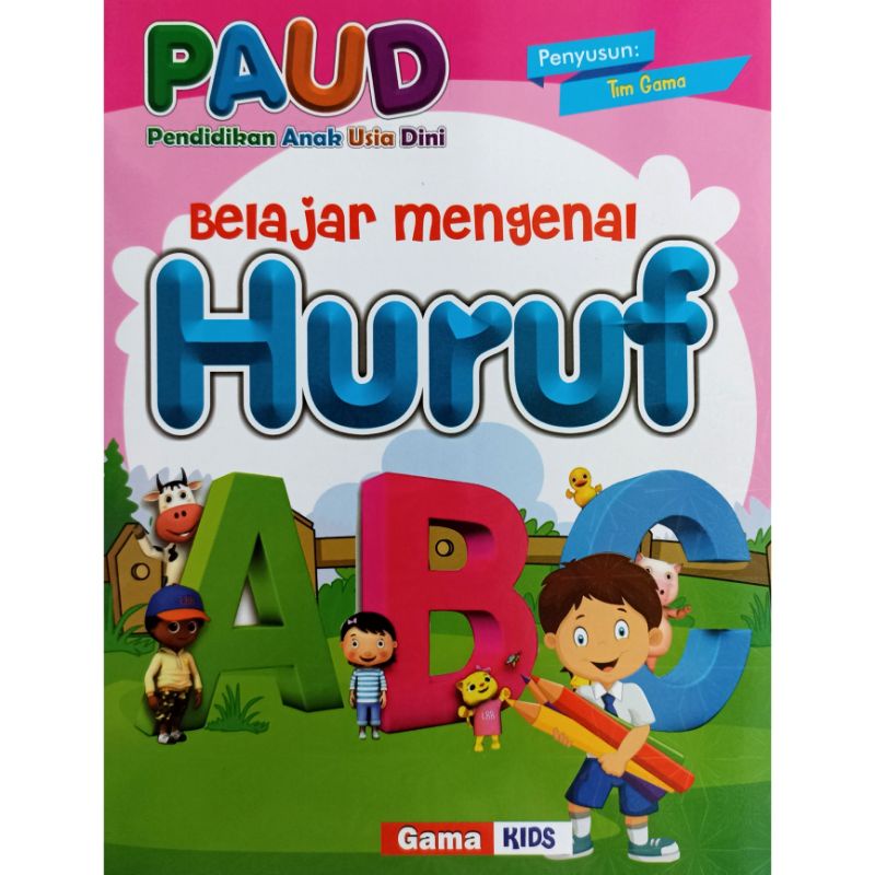 Jual Buku Anak Belajar Membaca Dan Mengenal Huruf Angka ( Gama Kids ...