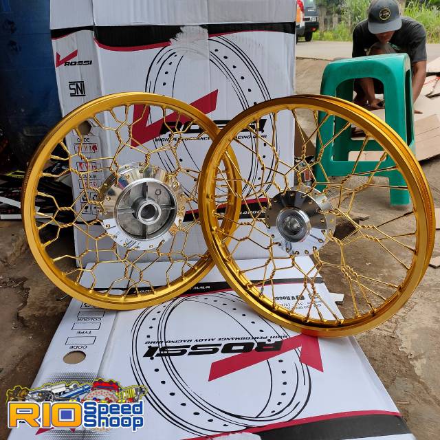 Jual Velg Pelek Vega-Jupiter-F1zr JariJari Gold Velg Gold | Shopee ...