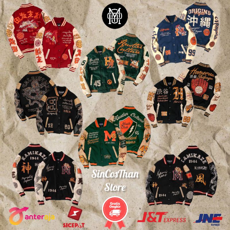 Jual MEMPHISORIGINS / MEMPHIS ORIGINS VARSITY JACKET KIZOKU KAMIKAZE ...