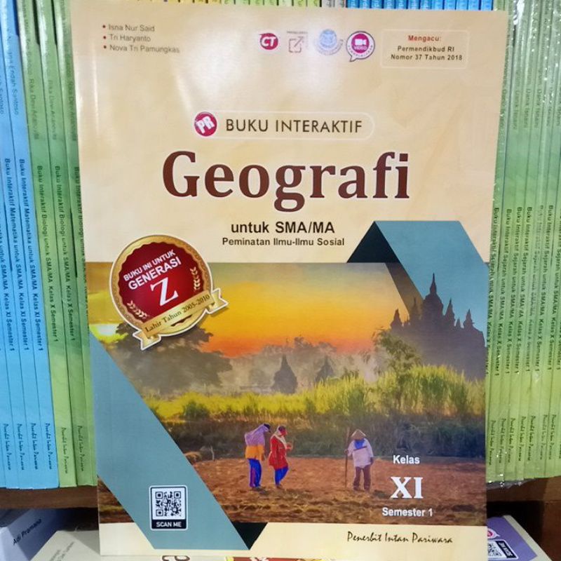 Jual Buku PR/LKS interaktif Geografi kelas XI,11 semester 1 (K13 )intan pariwara, 2022 | Shopee ...