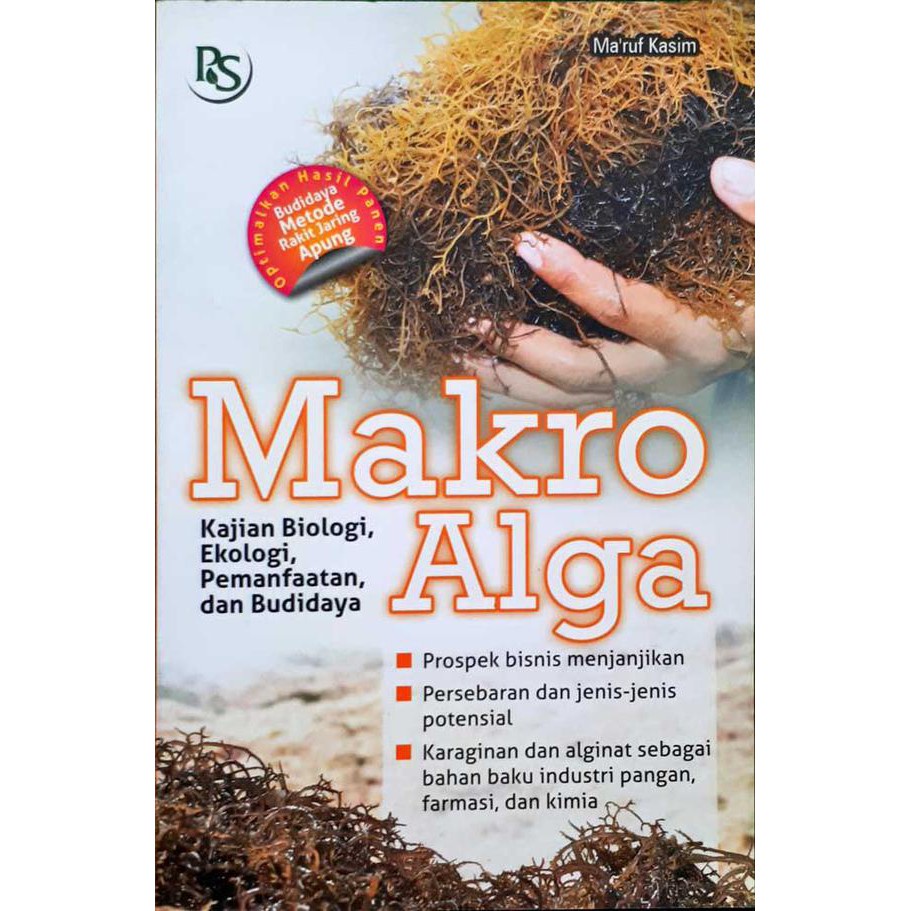 Jual Buku Makro Alga(Kajian Biologi Ekologi Pemanfaatan Dan Budidaya ...