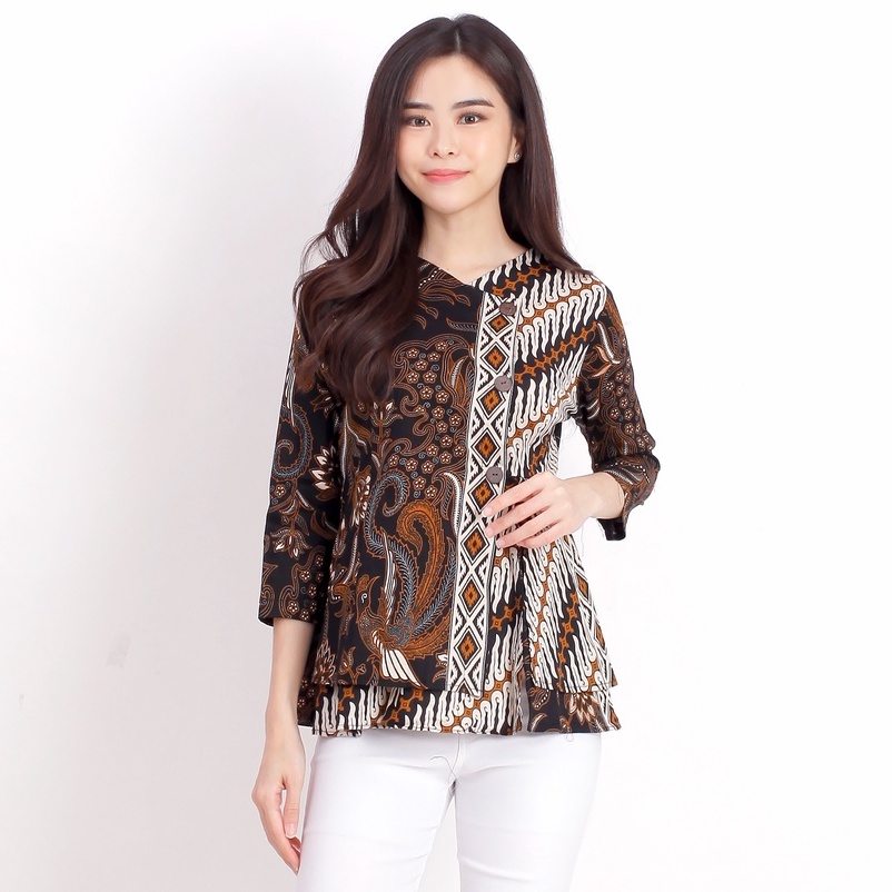 Jual Batik Wanita - Atasan Batik 184 - 430 Dpk Mrs1 | Shopee Indonesia