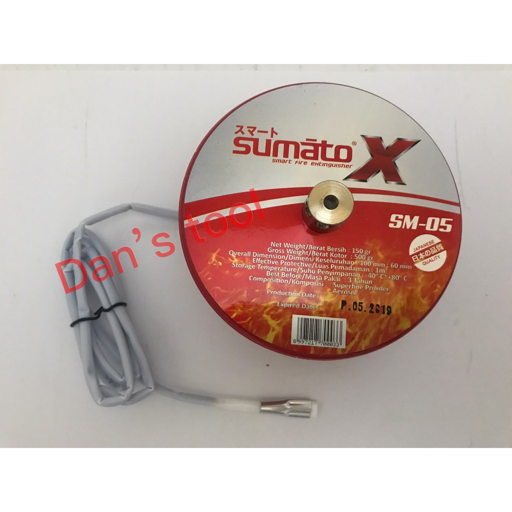 Jual Pemadam Api SUMATO X SM-05 / Pemadam Kebakaran Otomatis / Alat ...