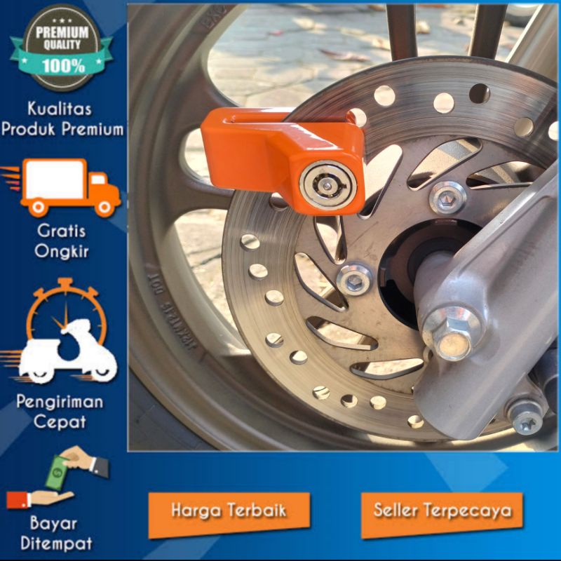 Jual Disk Lock Brake pengaman sepeda motor kunci pengaman motor ...