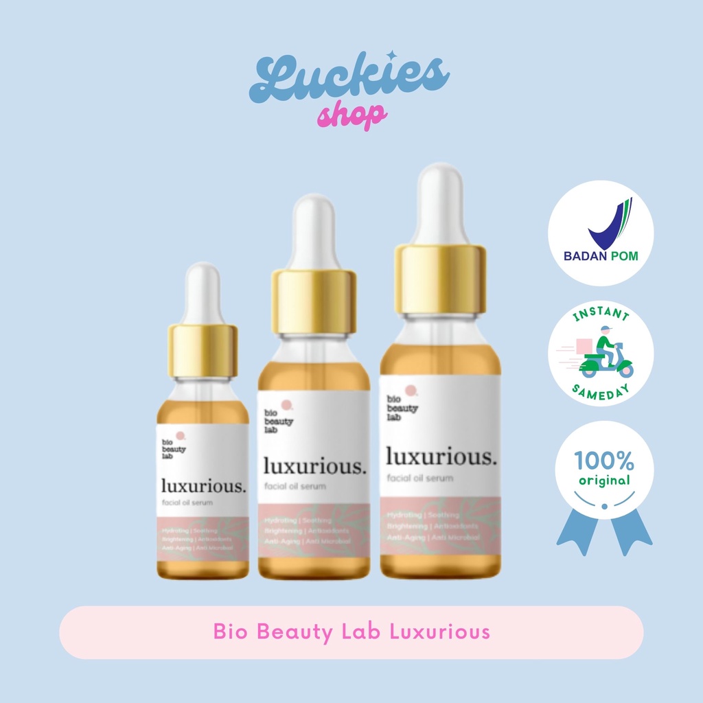 Jual Bio Beauty Lab 10ml Luxurious Facial Oil Serum 5ml 20ml Serum ...