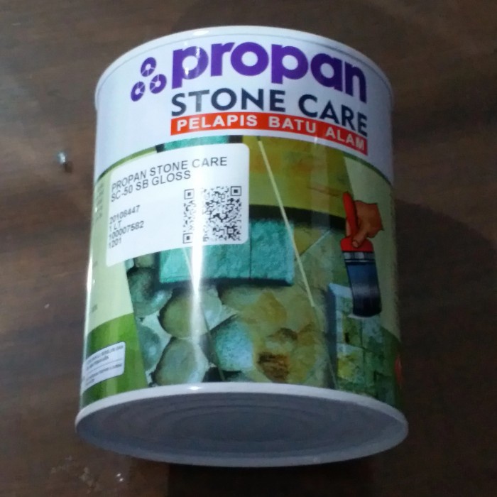 Jual cat batu alam propan stone care gloss 1liter | Shopee Indonesia