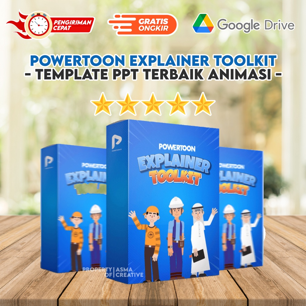 Jual PowerToon Explainer Toolkit - Template PPT Terbaik Animasi Keren ...