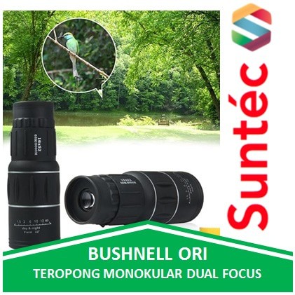 Jual BUSHNELL TEROPONG MONOCULAR 16x 52 ADJUSTABLE FOCUS N ZOOM LENS ...