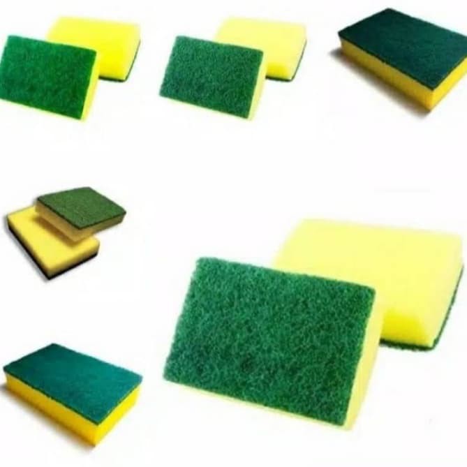 Jual Spon tapas Busa / sponge / spons cuci piring dapur | Shopee Indonesia
