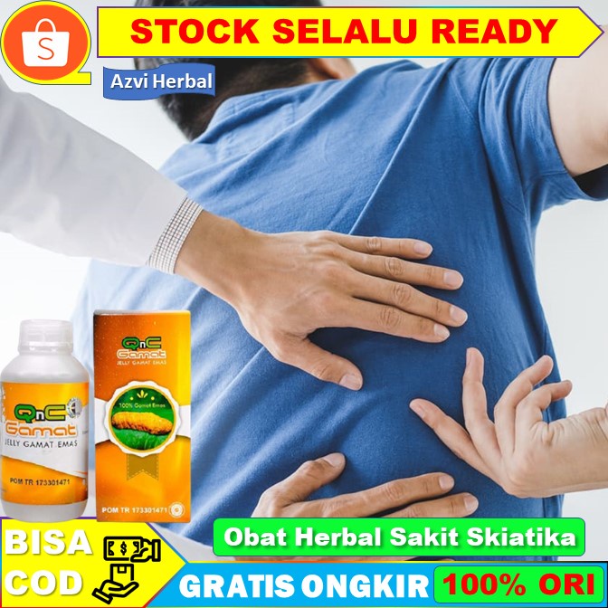 Jual Obat Herbal Sakit Skiatika / Sciatica, Saraf Skiatik Terjepit ...