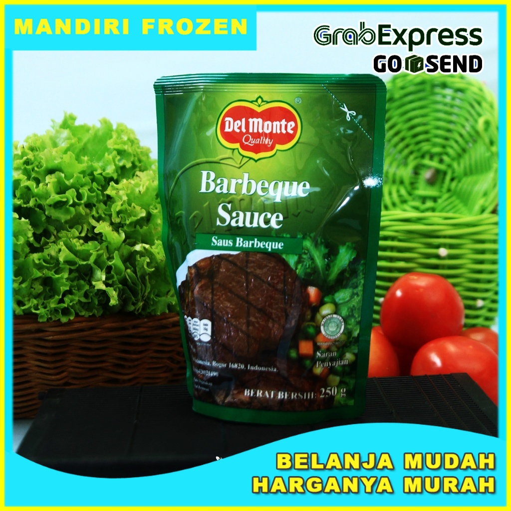 Jual DELMONTE Saus Barbeqiu Pouch 250gr - Kebutuhan Memasak | Shopee ...