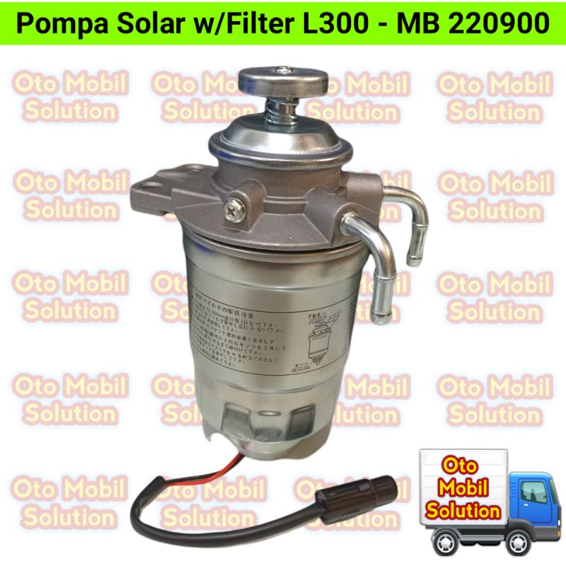 Jual Pompa Solar Set MITSUBISHI L300 KUDA L200 Fuel SediMeter MB220900 ...