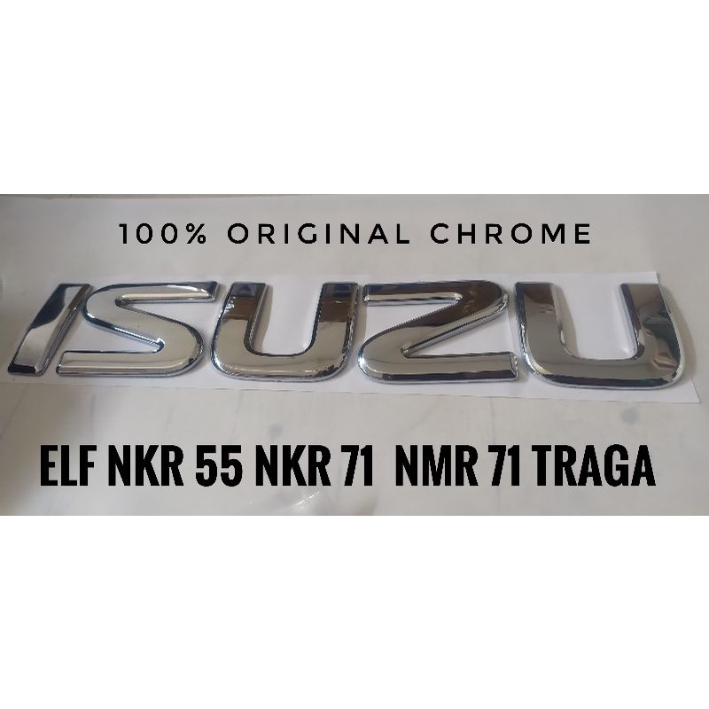 Jual Emblem Logo ISUZU ELF NKR 55 NKR 71 NMR 71 TRAGA | Shopee Indonesia