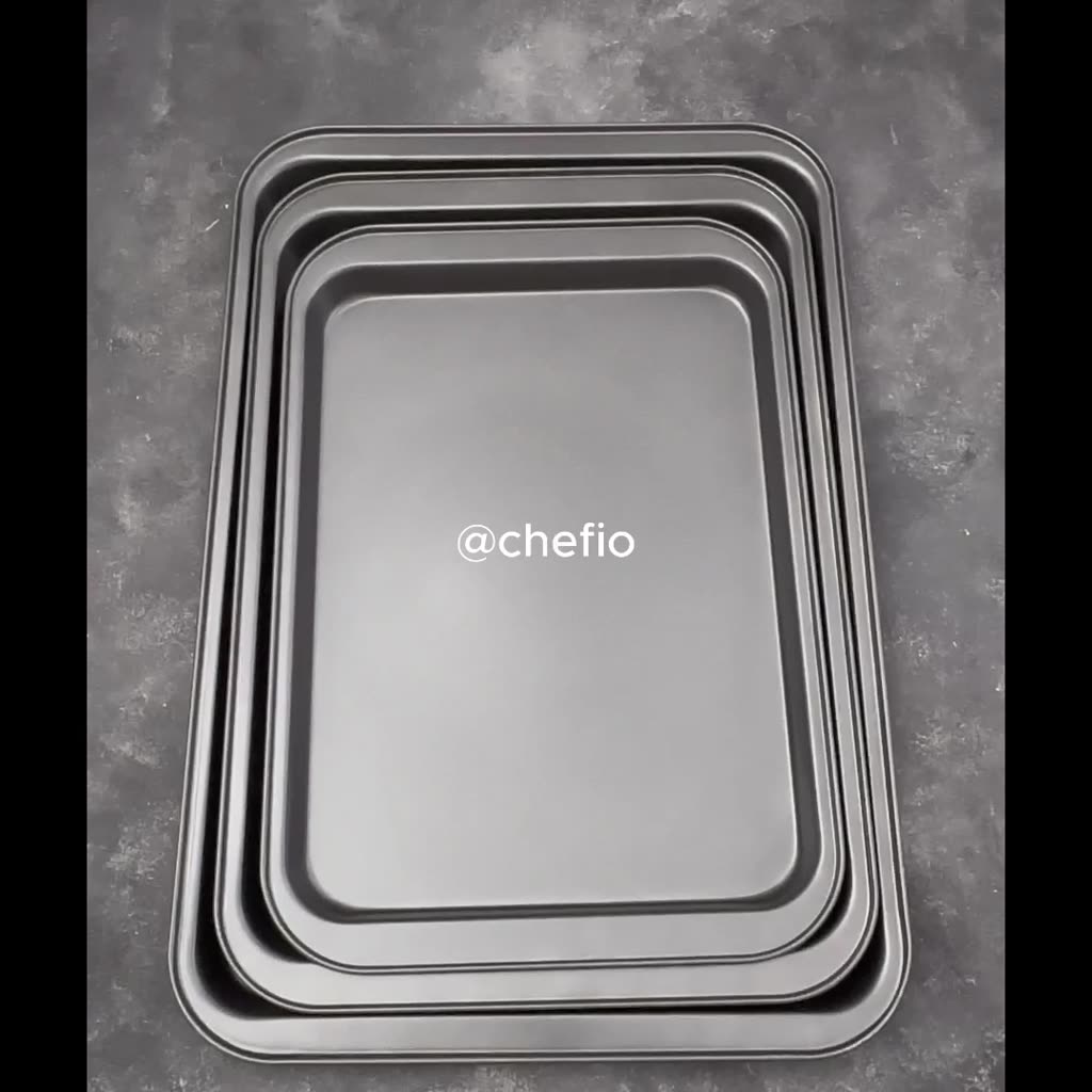 Jual Loyang Persegi Panjang Ceper/ Baking Tray / Loyang Kue Kering ...