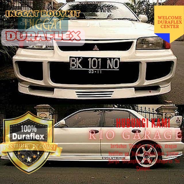 Jual BODYKIT MITSUBISHI EVO 3 bvc BODY KIT MURAH | Shopee Indonesia