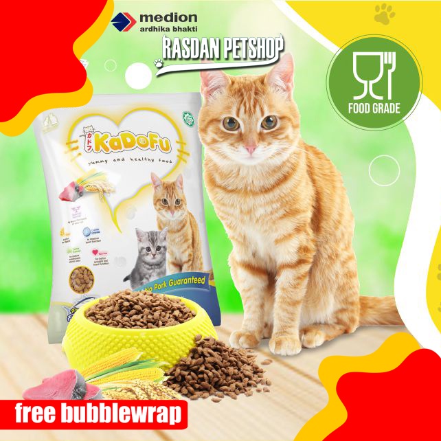 Jual MAKANAN KUCING HALAL - KADOFU CAT FOOD HALAL - MAKANAN KUCING ...