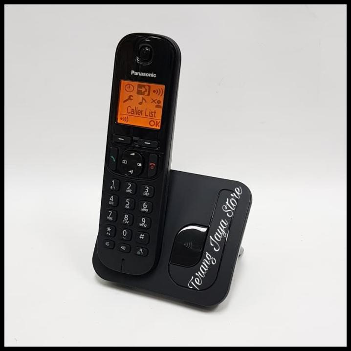 Jual Telepon Wireless Panasonic Kx-Tgc210 Telepon Wireless Tcc210 (Hitam) | Shopee Indonesia