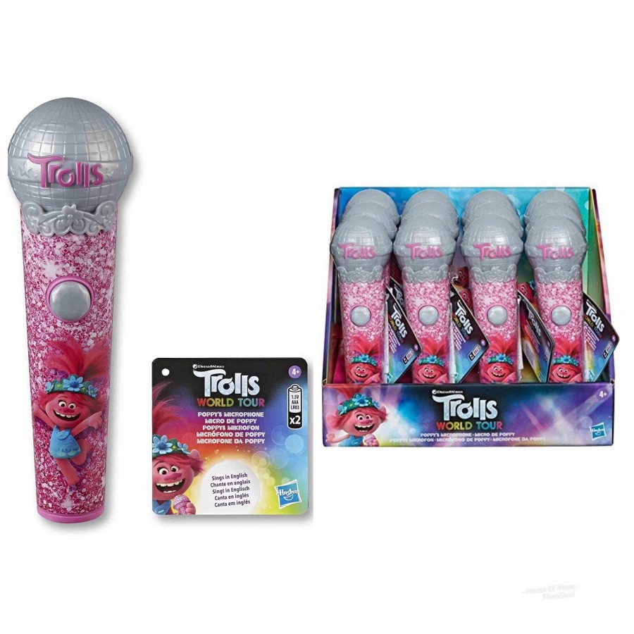 Jual TROLLS WORLD TOUR POPPY'S MICROPHONE - MAINAN ANAK HASBRO ORIGINAL ...