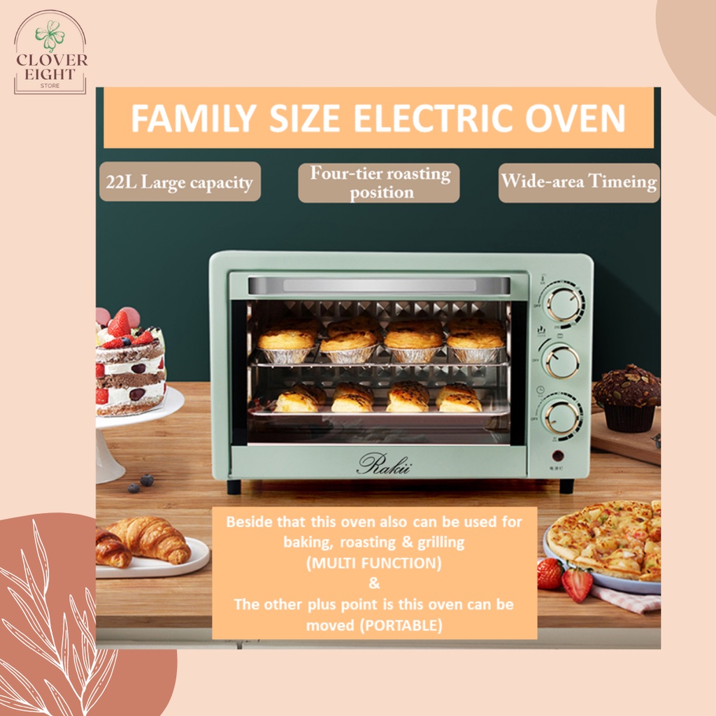 Jual Multi Function Family Size Electric Oven Size 22 L/Oven Listrik ...