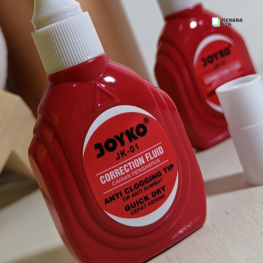 Jual Correction Fluid JOYKO JK-01 Tipe X Cair Putih (12PCS) | Shopee ...